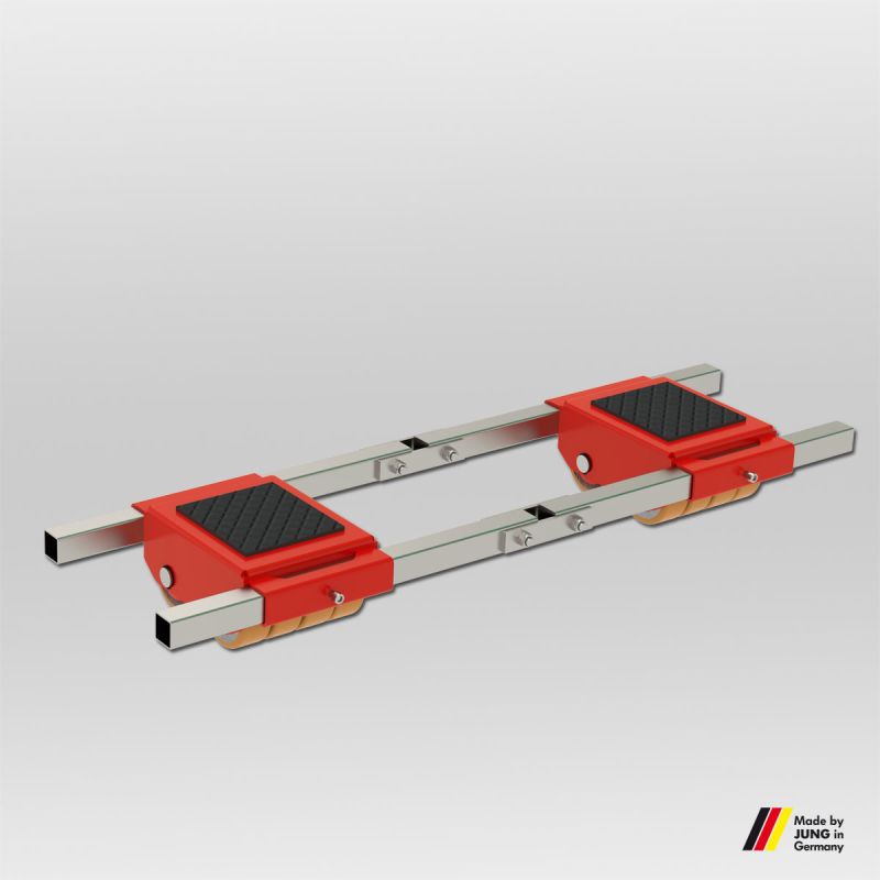 Container-Traverse with drawbar by JUNG Hebe- und Transporttechnik