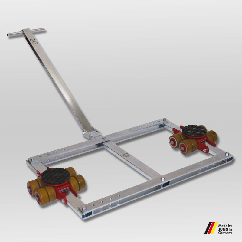 Professional transportation with the tandem trolley JTLB 6 K from JUNG
