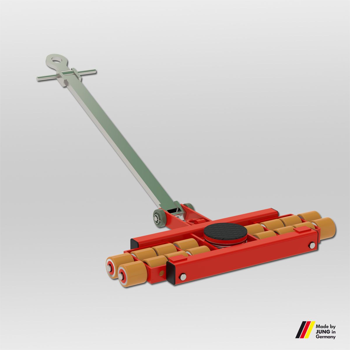 Easy transportation with the JL 12 K steerable trolley from JUNG
