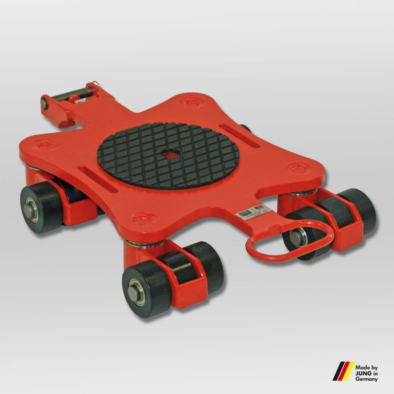Flexible transportation with the JKB 4 K revolving transport trolley ...