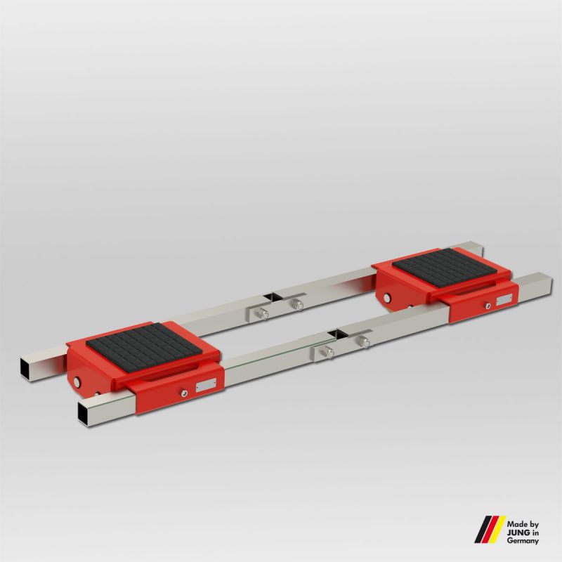 Easy transportation with the JFB 16 S transport trolley from JUNG