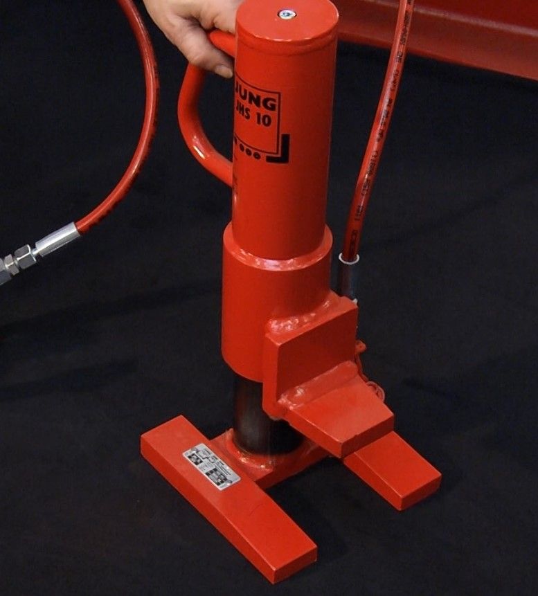 Hydraulic jack set JHS 20/3 from JUNG Hebetechnik